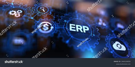 Erp Enterprise Resource Planning Business Modern Stock Illustration 2403126555 Shutterstock