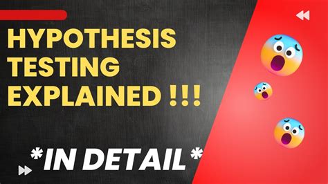 Hypothesis Testing Explained Data Analytics Data Science