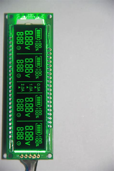 Custom Small Cable 14 Segment Lcd Display Lcd And Lcd Display Price