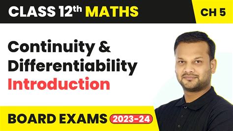 Continuity And Differentiability Introduction Continuity At A Point
