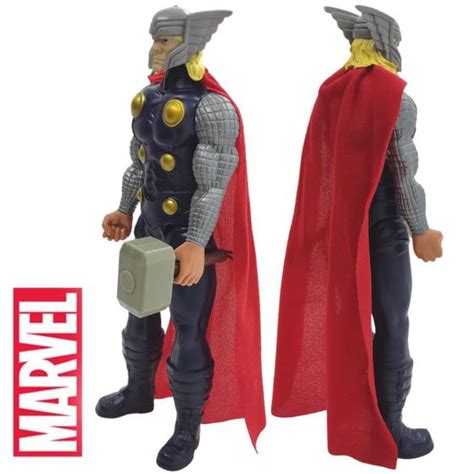 Brinquedo Infantil Boneco Thor Articulado De 30 Cm Titan Hero Series