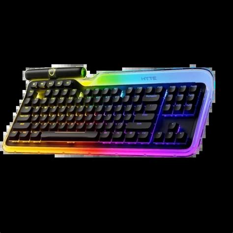 Hyte Keeb Tkl Ten Keyless Wired Crystal Bubble Rgb Keyboard Su Tech