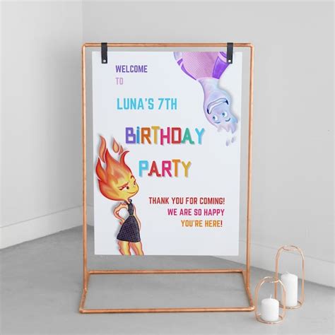 Elemental Birthday Party Decorations Etsy