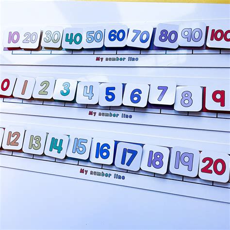 Velcro Number Line Counting For Eyfs Craftly Ltd