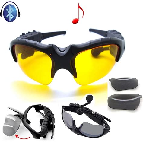 Fashion Headphone Wireless Stereo Bluetooth Sunglasses Glasses Headset