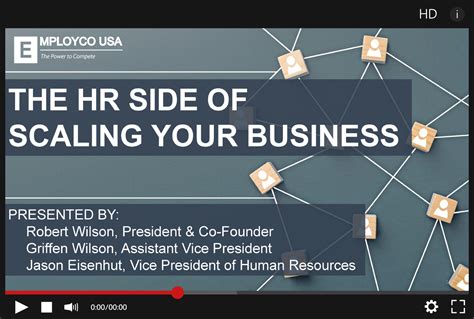 Recording The Hr Side Of Scaling Your Business Employco Blog