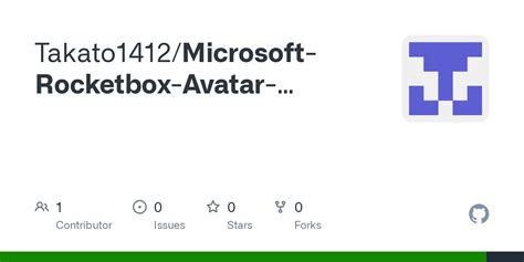 github takato1412 microsoft rocketbox avatar quickstart