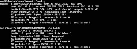 cara setting ip address pada ubuntu server 17 04