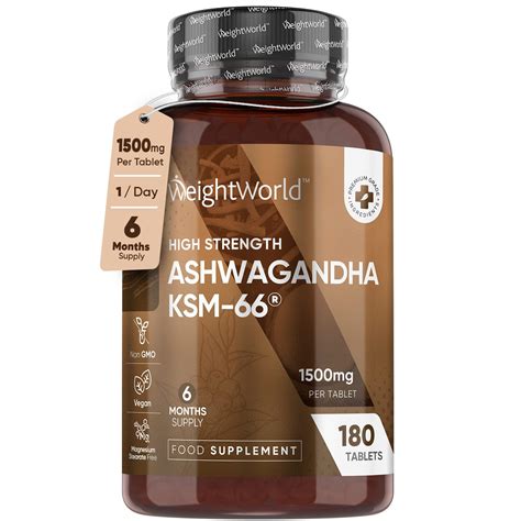 Buy Ashwagandha Ksm 66® 1500mg 6 Months Supply Ashwagandha High
