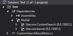 Sitecore Namespace Not Found When Referencing V8 0 Packages Via NuGet