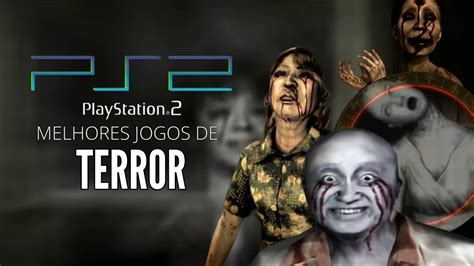 10 Melhores Jogos De Terror De Ps2 Playstation 2🕷 Descubra Os