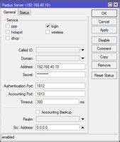 MikroTik Radius Configuration With FreeRADIUS System Zone