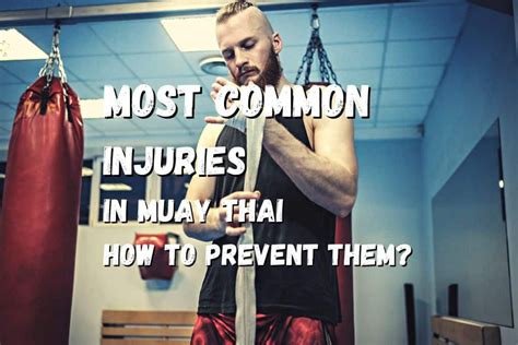 15 Most Common Injuries In Muay Thai How To Prevent Them Fighting