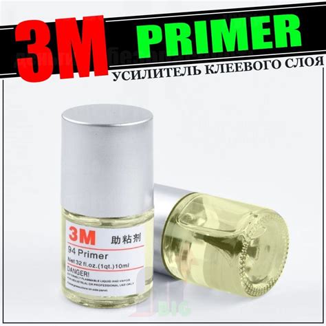 3M Праймер 94EF 10мл / Primer 3М для усиления адгезии (клейкости ...