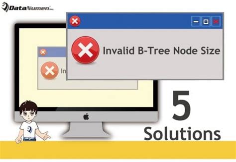 5 Solutions To Invalid B Tree Node Size Error On Mac System