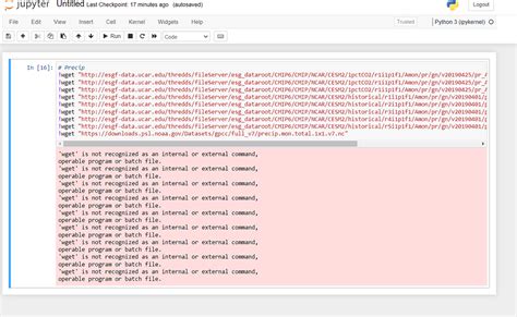 Wget Function Is Not Working Python In Excel Anaconda Forum