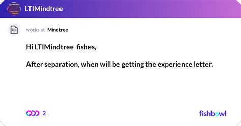 Hi LTIMindtree Fishes After Separation When Wi Fishbowl