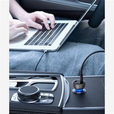 خرید شارژر فندکی فست شارژ 65 واتی بیسوس مدل Baseus Particular Digital ...