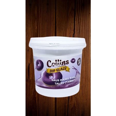 Jual Collins Dip Glaze Taro 5kg Shopee Indonesia
