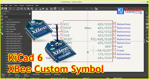 Xbee Xbee Pro Kicad Symbol Kicad Rookie