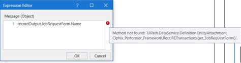 Getting Entity Record Filenames Not Working Activities UiPath