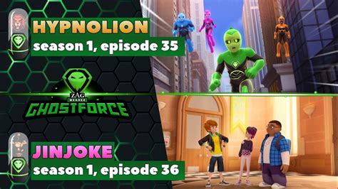 🇺🇸 Ghostforce 🦁hypnolion And Jinjoke🤡 Season 1 Episodes 35 36