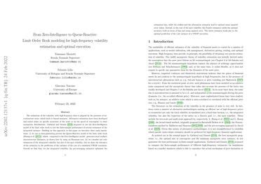 From Zero Intelligence To Queue Reactive Limit Order Book Modeling For