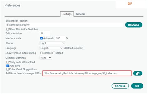 使用arduino ide 2 0开发esp32摄像头模块 df创客社区
