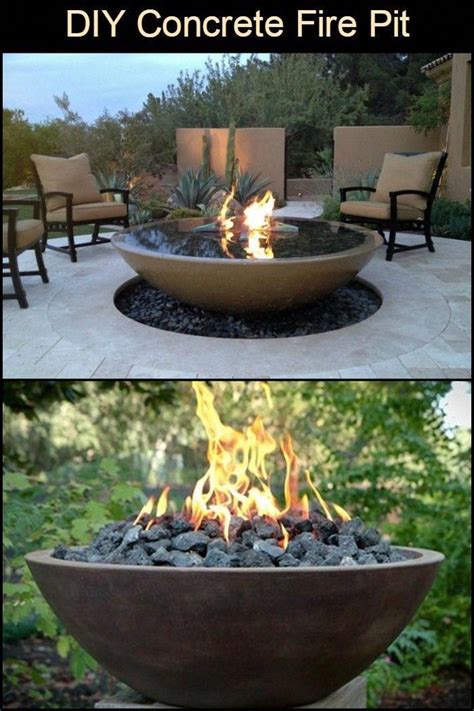 Diy Concrete Fire Pit Artofit