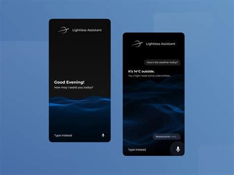 Voice Assistant Ui Concept By Ehsan Vaeghi