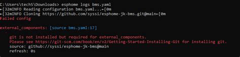 Esp Goes Offline Issue Syssi Esphome Jk Bms Github