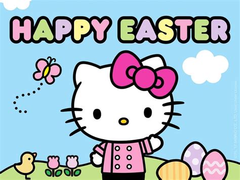 Hello Kitty Easter Bunny Wallpaper