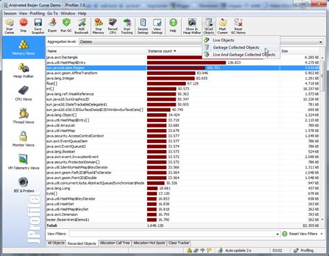 How To See What Objects Have Been Garbage Collected In Java Stack