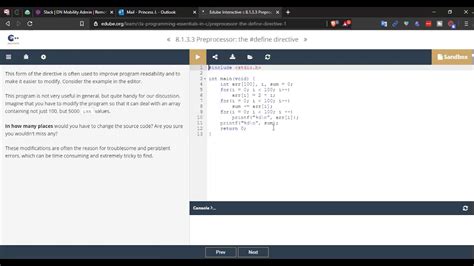 Chapter 8 Preprocessor And Declaration Part 1 Cisco Net Acad Programming Fundamentals In