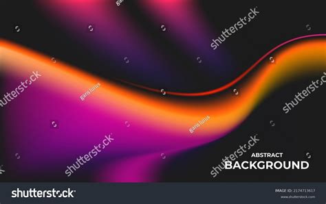Illustration Aesthetic Abstract Colorful Gradient Mesh Stock Vector Royalty Free 2174713617