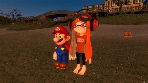 Mario X Meggy Watching The Sunset Together By Altrockfan2005 On Deviantart