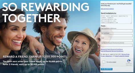 Earn Up To 50000 Points With Marriott Rewards Reward A Friend