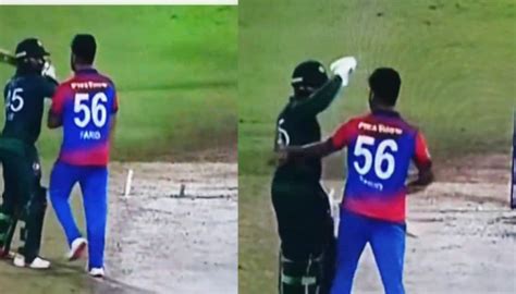 Asia Cup Asif Ali And Fareed Ahmad Fight In Between Match Sports News