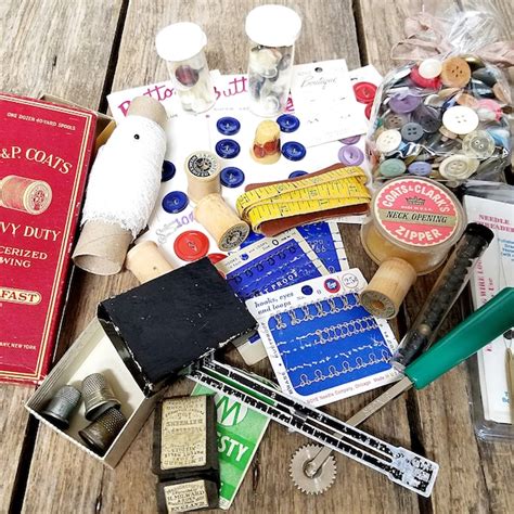 Sewing Notions Lot Etsy