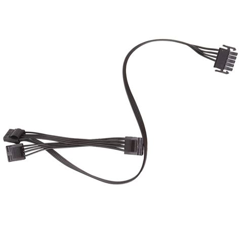 5pin 1 To 3 Port Peripheral 4pin Molex Ide 5p Psu Power Supply Cable
