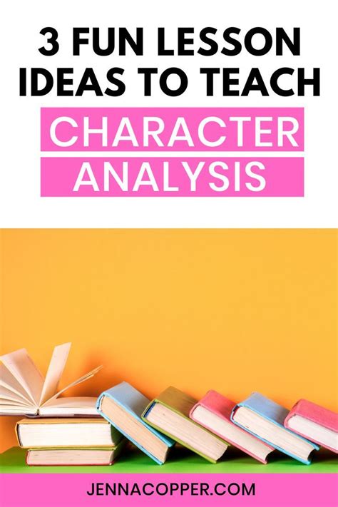 Character Traits Analysis Activities For Teaching Characterization