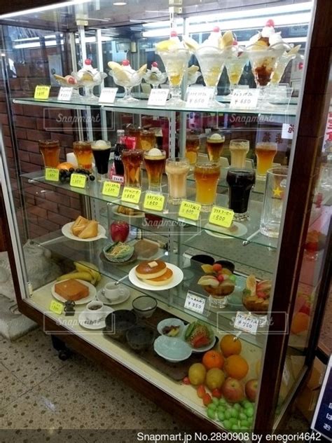 飲食店のショーケースの写真・画像素材 2890908 Snapmart（スナップマート）