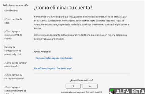 Cómo Borrar Tu Cuenta De Roblox