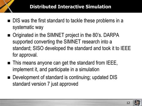 Ppt Distributed Interactive Simulation 101 The Basics Powerpoint Presentation Id1647696