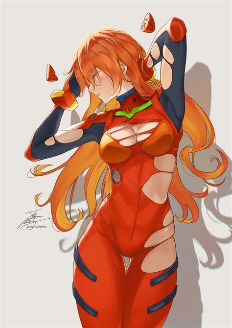 Souryuu Asuka Langley Neon Genesis Evangelion And More Drawn By Fadingz Danbooru