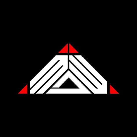 Diseño Creativo Del Logotipo De La Letra Mdw Con Gráfico Vectorial