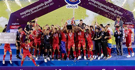 អស្ចារ្យណាស់ ភ្នំពេញក្រោន លត់ បឹងកេត ៥ ០ ក្លាយជាម្ចាស់ពានលីគកំពូលកម្ពុជានៅរដូវកាលនេះ