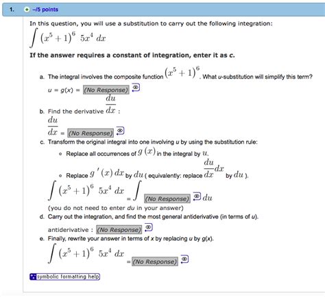 solved in this question you will use a substitution to