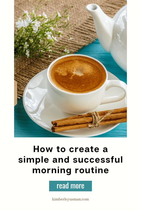 How to Create a Simple and Successful Morning Routine