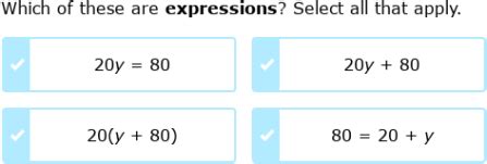 Expression Math Definition
